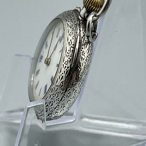 Accessories | Antique Ladies Silver Fobpendant Watch | Poshmark